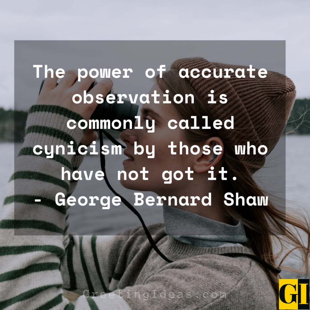 50 Best Keen and Silent Observation Quotes and Sayings