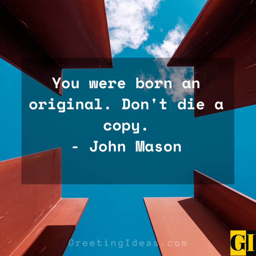 85 Best Originality Quotes, Sayings and Phrases