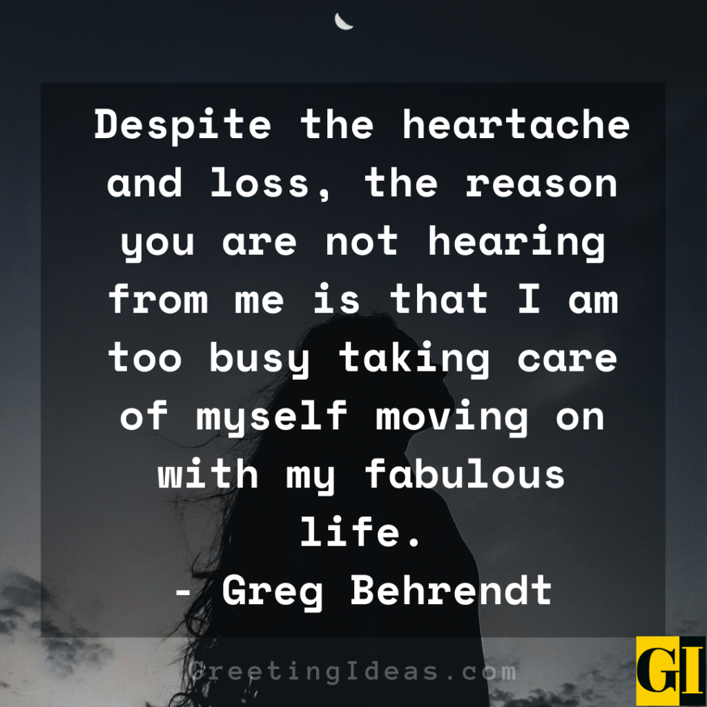 55 Best Getting Over You Quotes, Sayings and Phrases