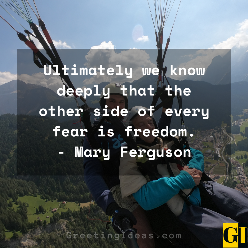 50 Inspirational Overcoming Fear Quotes and Sayings