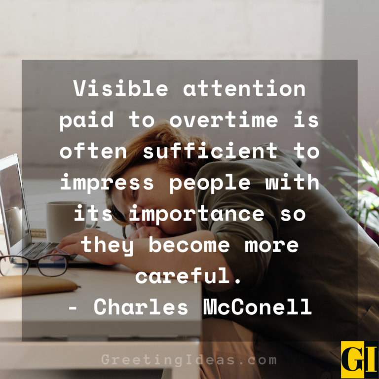 20 Popular Working Overtime Quotes and Sayings