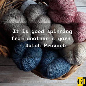 20 Famous Yarn Quotes, Sayings and Phrases