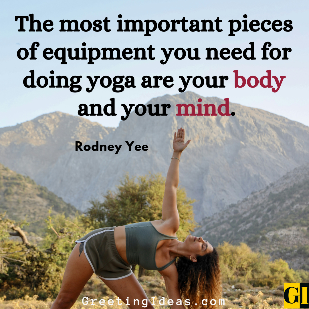 60 Inspirational Yoga Quotes For Mental Health And Happiness