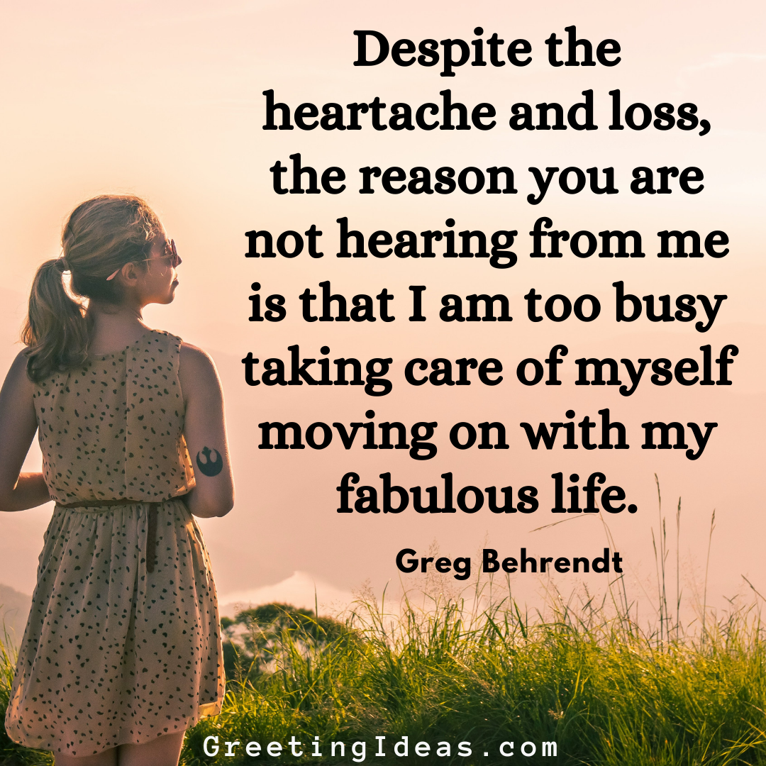 55 Best Getting Over You Quotes, Sayings and Phrases