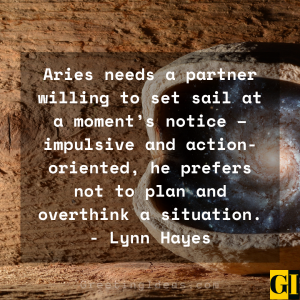 50 Best and Famous Aries Quotes and Sayings