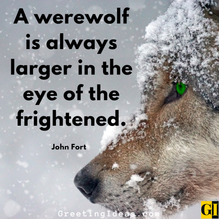 15 Best Werewolf Quotes, Sayings and Proverbs