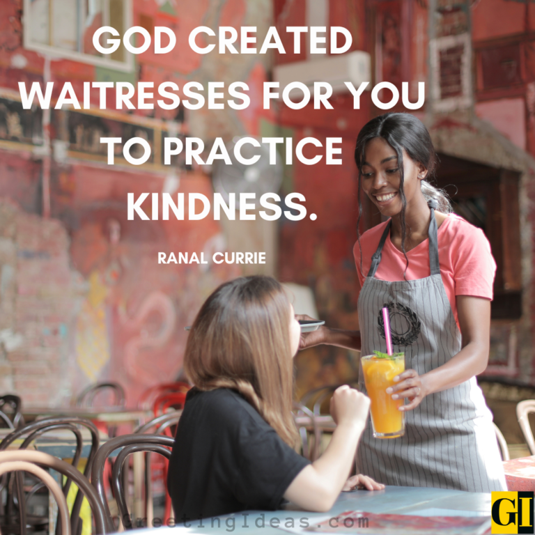 15 Best and Inspirational Waitress Quotes and Sayings