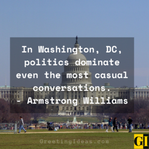 20 Best Washington DC Quotes and Sayings