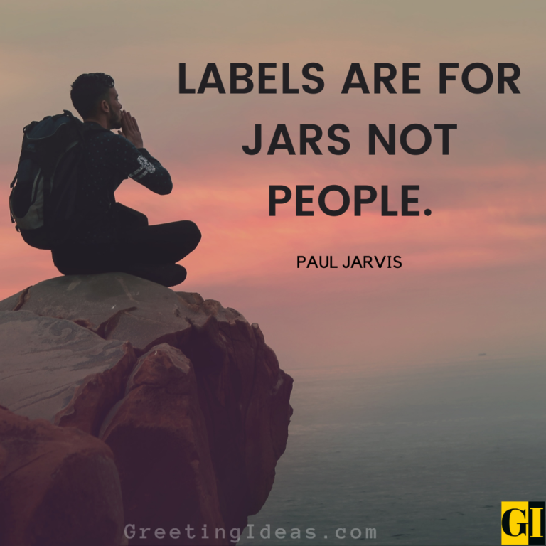 35 Inspiring Don't Label Quotes And Sayings