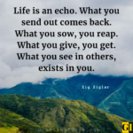 60 Deep And Inspiring Echo Quotes And Sayings