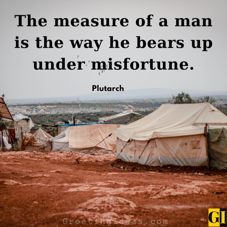 35 Overcome Misfortune Quotes Sayings And Not Lose Hope