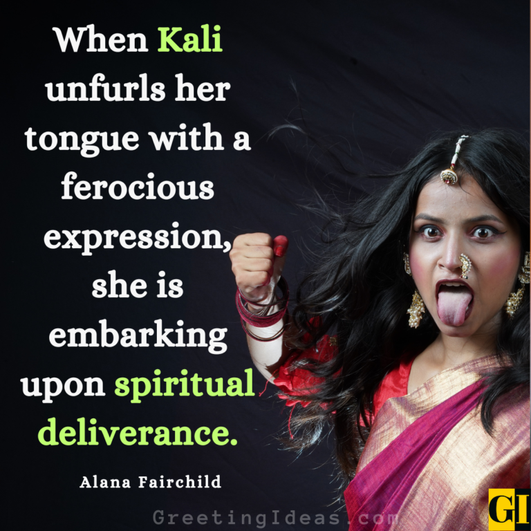 20 Powerful Goddess Kali Quotes Sayings For Inner Awakening