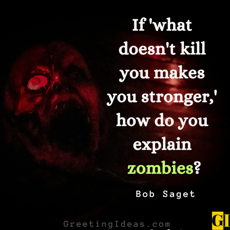 25 Interesting Zombie Quotes Sayings On Apocalypse