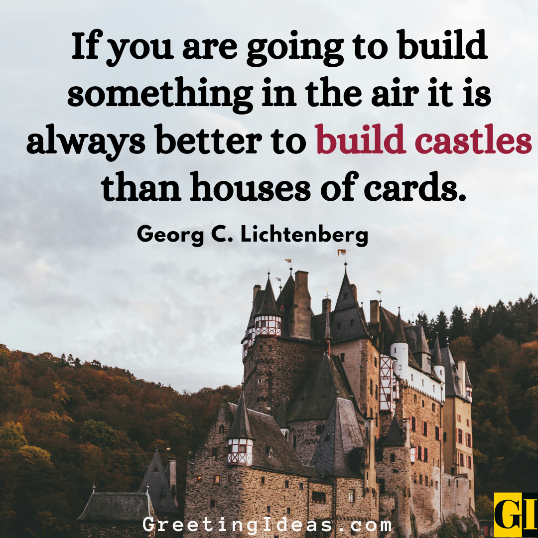 30 Interesting Castle Quotes For Day Dreamers