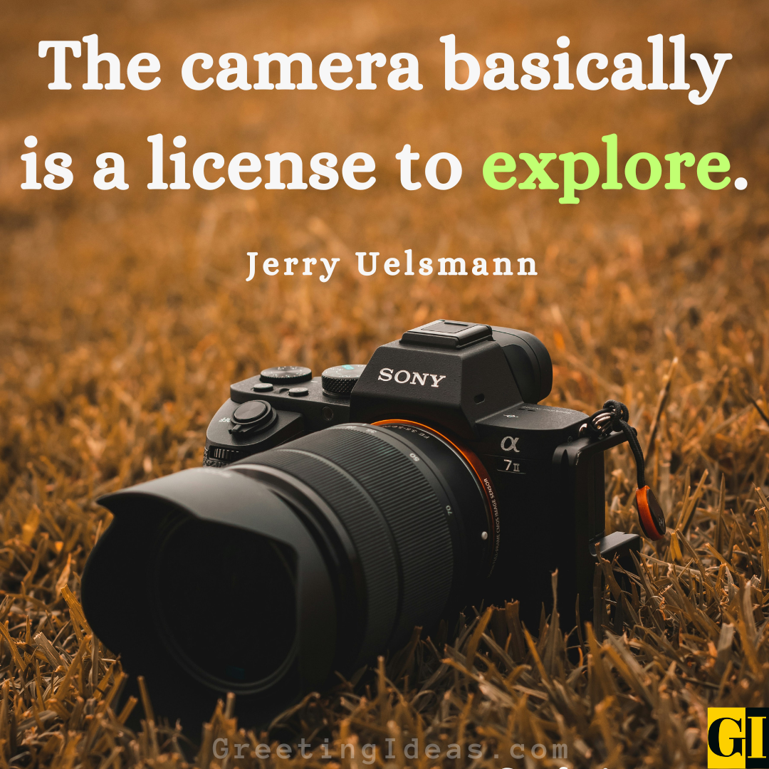 35 Intriguing Camera Quotes Sayings For Creative Minds