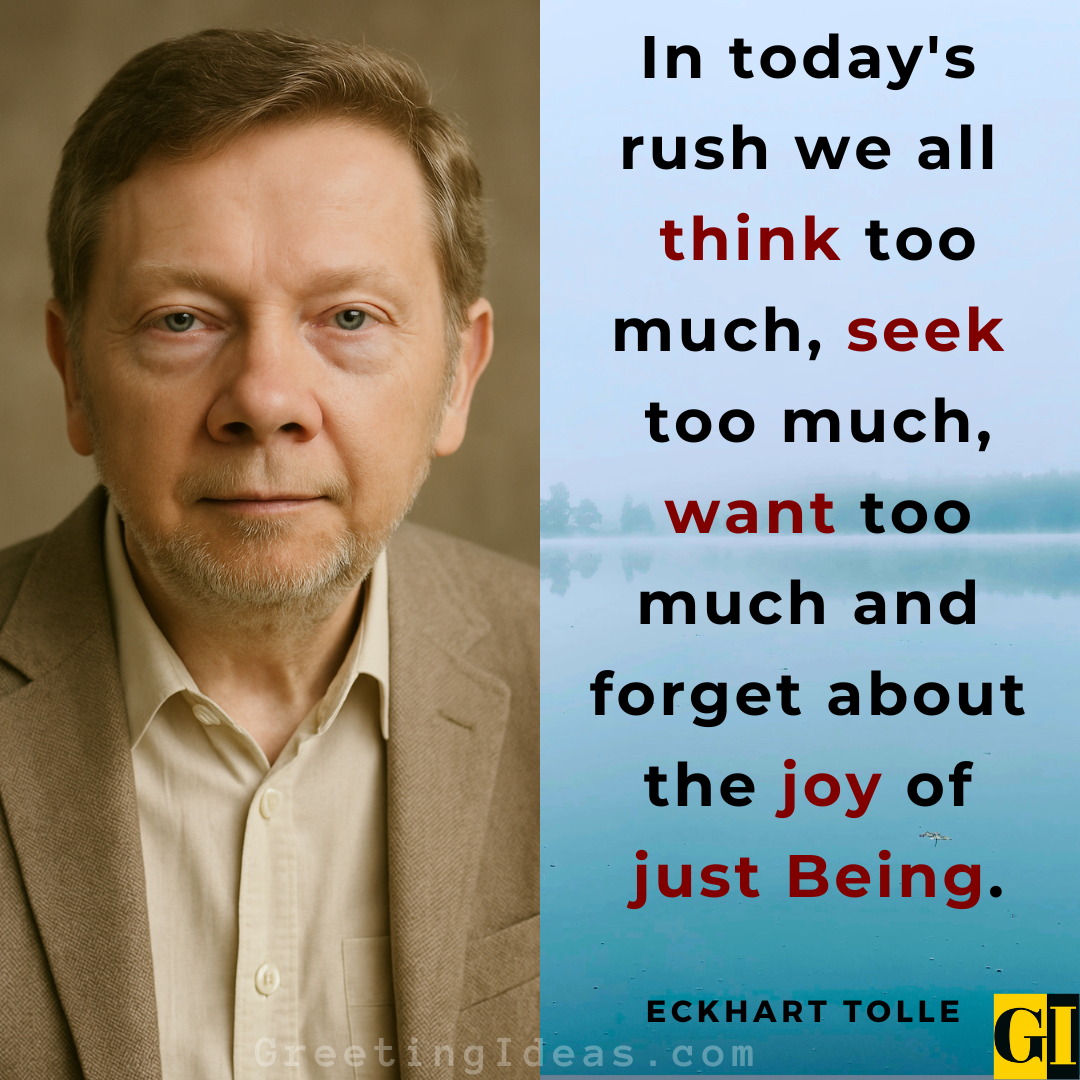 75 Powerful Eckhart Tolle Quotes On Letting Go Of Pain
