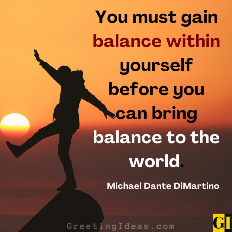 85 Positive Life Balance Quotes For Mental Stability