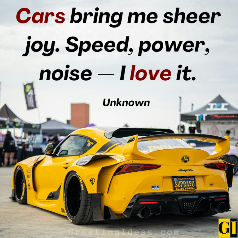 75 Best Cars Quotes Sayings For Car Enthusiasts