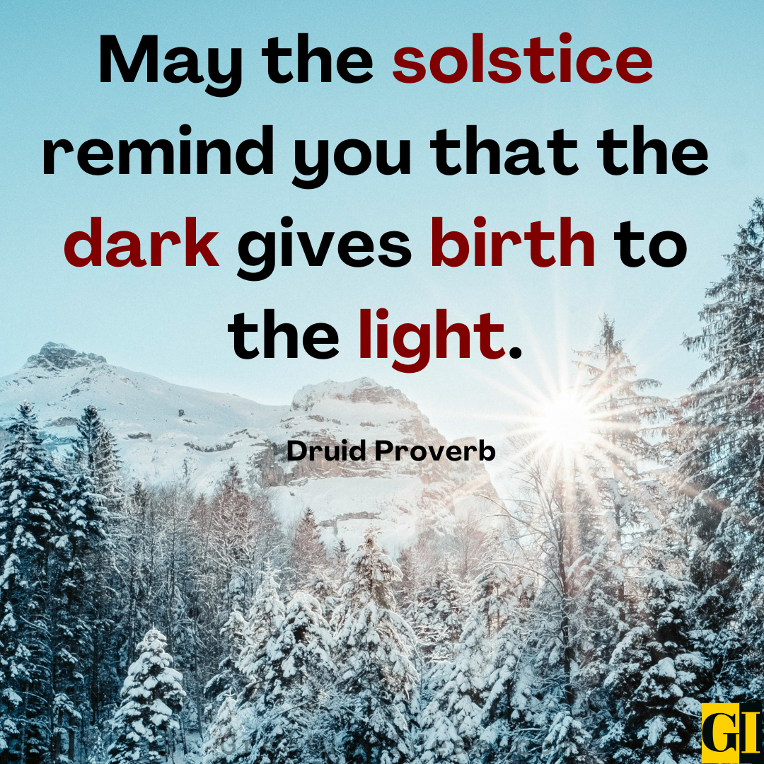 65 Happy & Spiritual Winter Solstice Quotes for Positivity